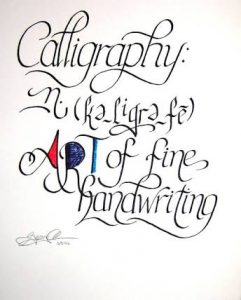 Beautiful Handwriting? Try a career in calligraphy - Get Set Resumes Blog