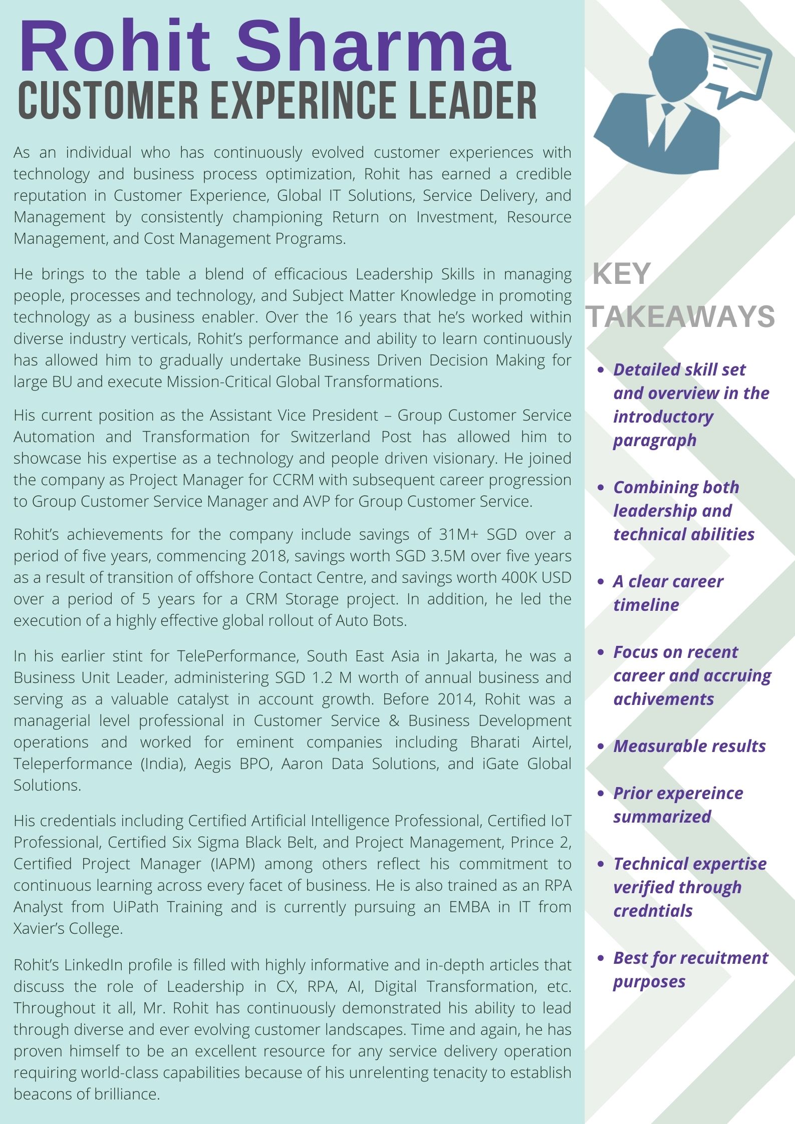 Executive Biography: A 360-Degree Overview and How It Can Complement an ...