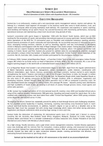 Executive Biography: A 360-Degree Overview and How It Can Complement an ...